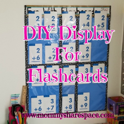 DIY Display For Flashcards – Mommy Share Space
