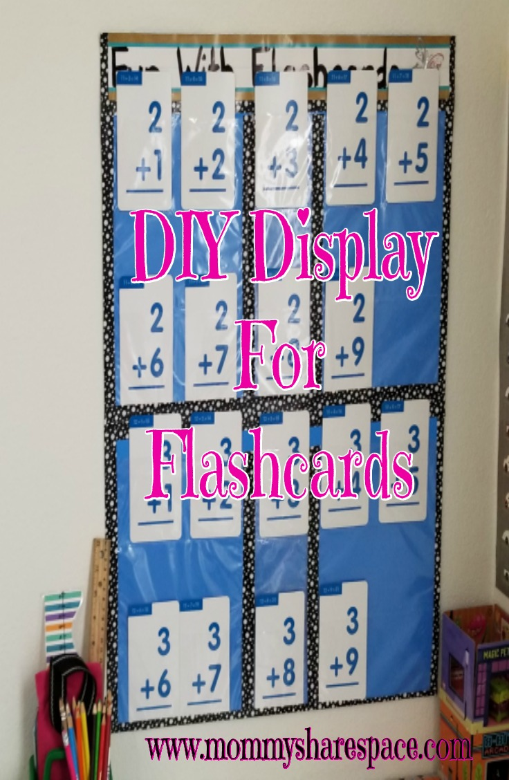 DIY Display For Flashcards – Mommy Share Space