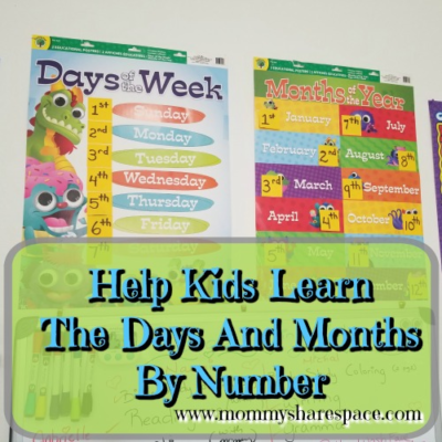 Help Kids Learn The Days And Months By Number – Mommy Share Space