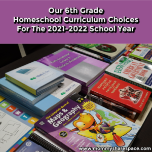 Our 6th Grade Homeschool Curriculum Choices For The 2021-2022 School ...